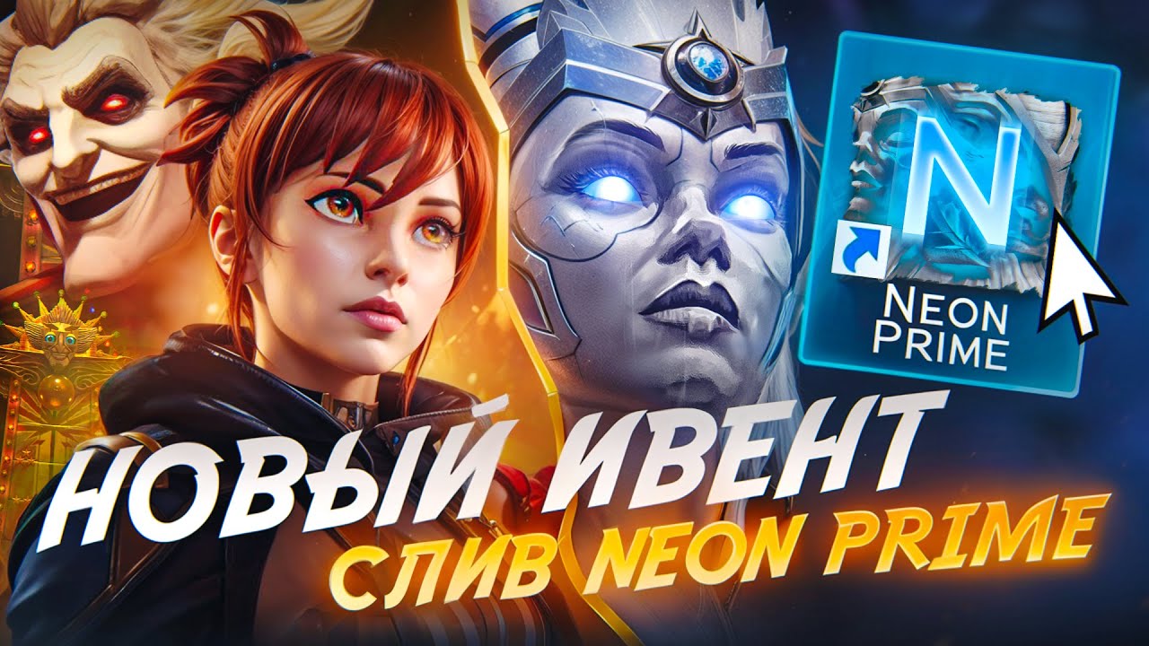 NEON PRIME НОВЫЙ СЛИВ от ВАЛФ / НОВЫЙ PVE ИВЕНТ В ДОТЕ / CROWNFALL DOTA ...