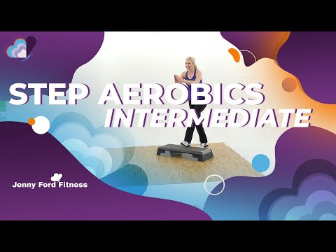 Step Aerobics Workout | Step by Step 2 | Intermediate Level Step Training | 48 Min | JENNY FORD
