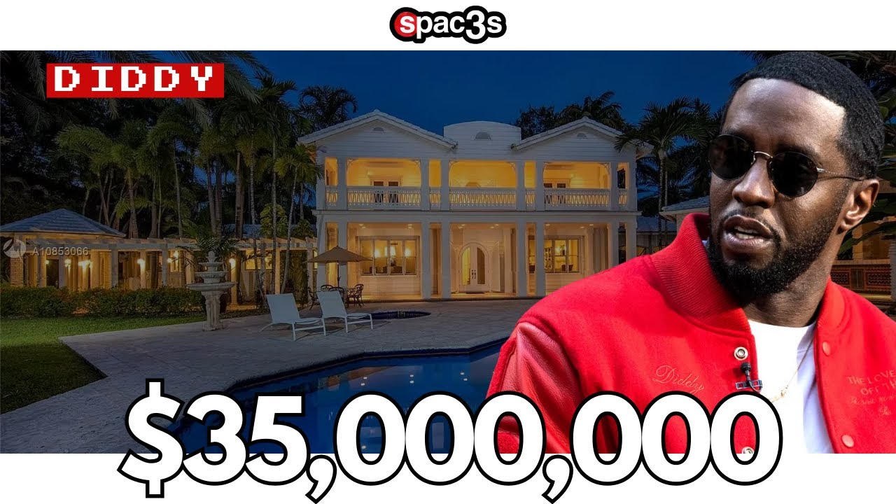 P. Diddy Miami Beach (Star Island) Home Tour - $35,000,000 - YouTube