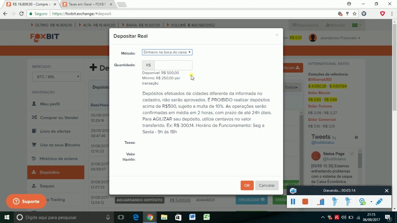 FOXBIT COMO USAR BÁSICO - YouTube