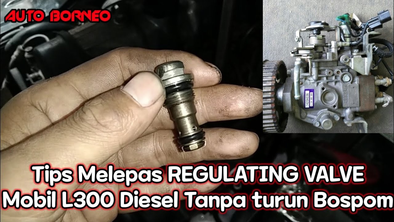 Tips Melepas Regulating Valve L300 Diesel Tanpa Turun Bospom - YouTube