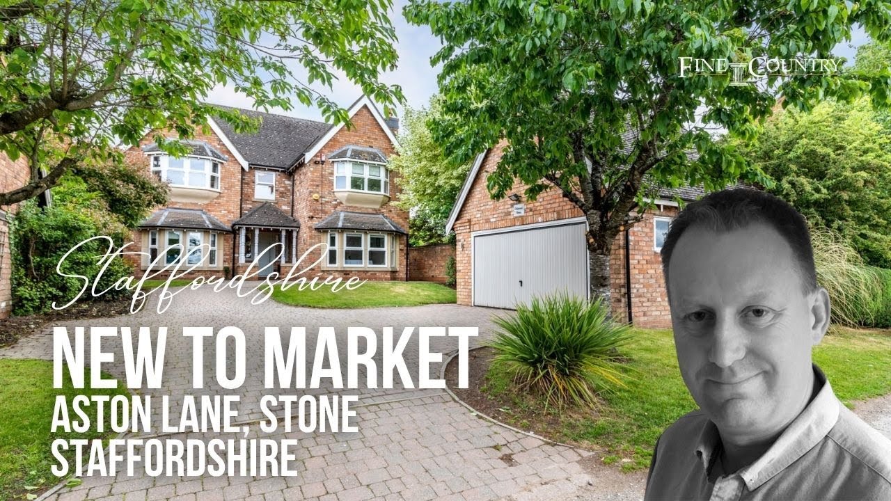 Aston Lane, Stone | Fine & Country Staffordshire | Karl Rusk - YouTube