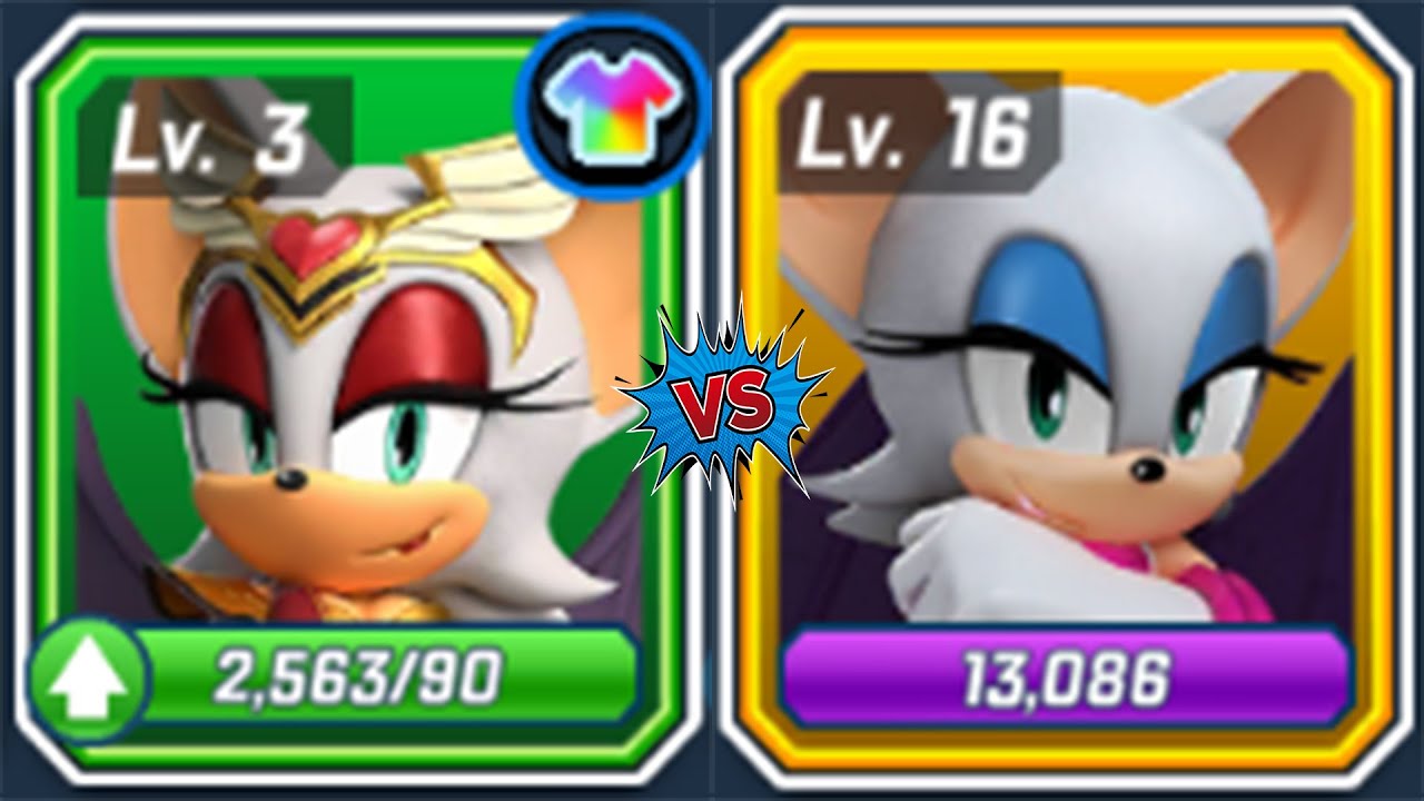 Sonic Forces Speed Battle - Valentine Rouge vs Original Rouge (android ...