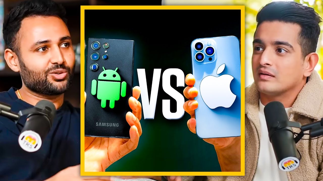 Android Vs Apple - @Mrwhosetheboss Shares His Honest Opinion - YouTube