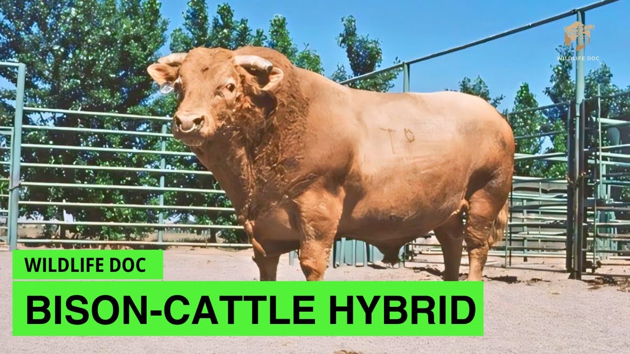 Wild Fact | This Is What Happens When A Cattle Crossbred With A Bison ...