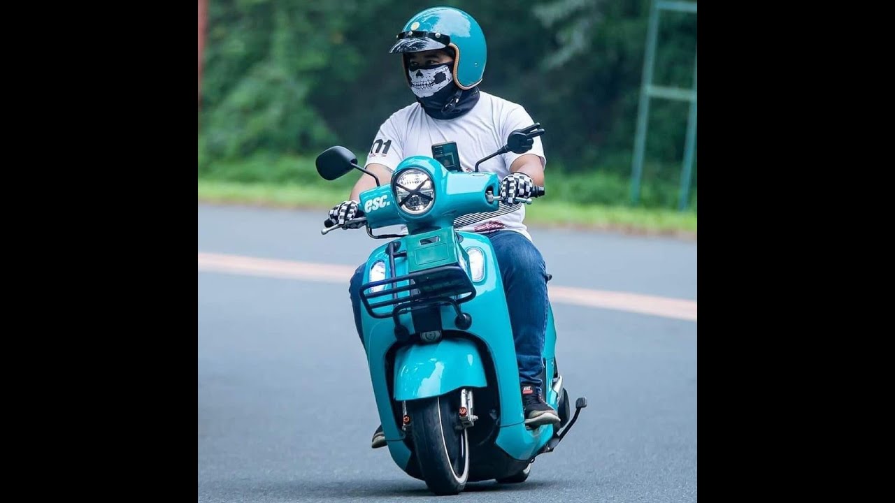 Yamaha Fazzio | Marilaque | Solo ride | Stance | Custom Scooter - YouTube
