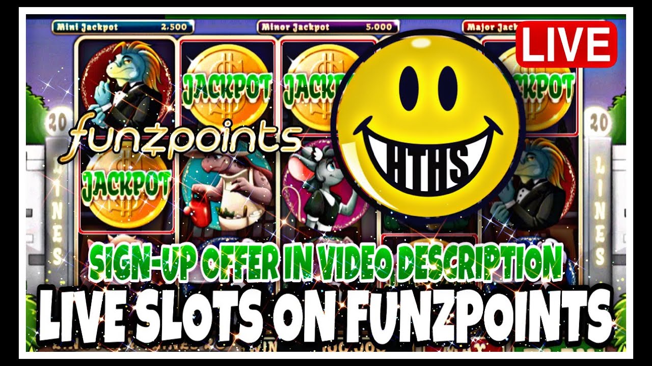 LIVE SLOTS ON FUNZPOINTS | ONLINE SLOTS | WIN CASH PRIZES - YouTube