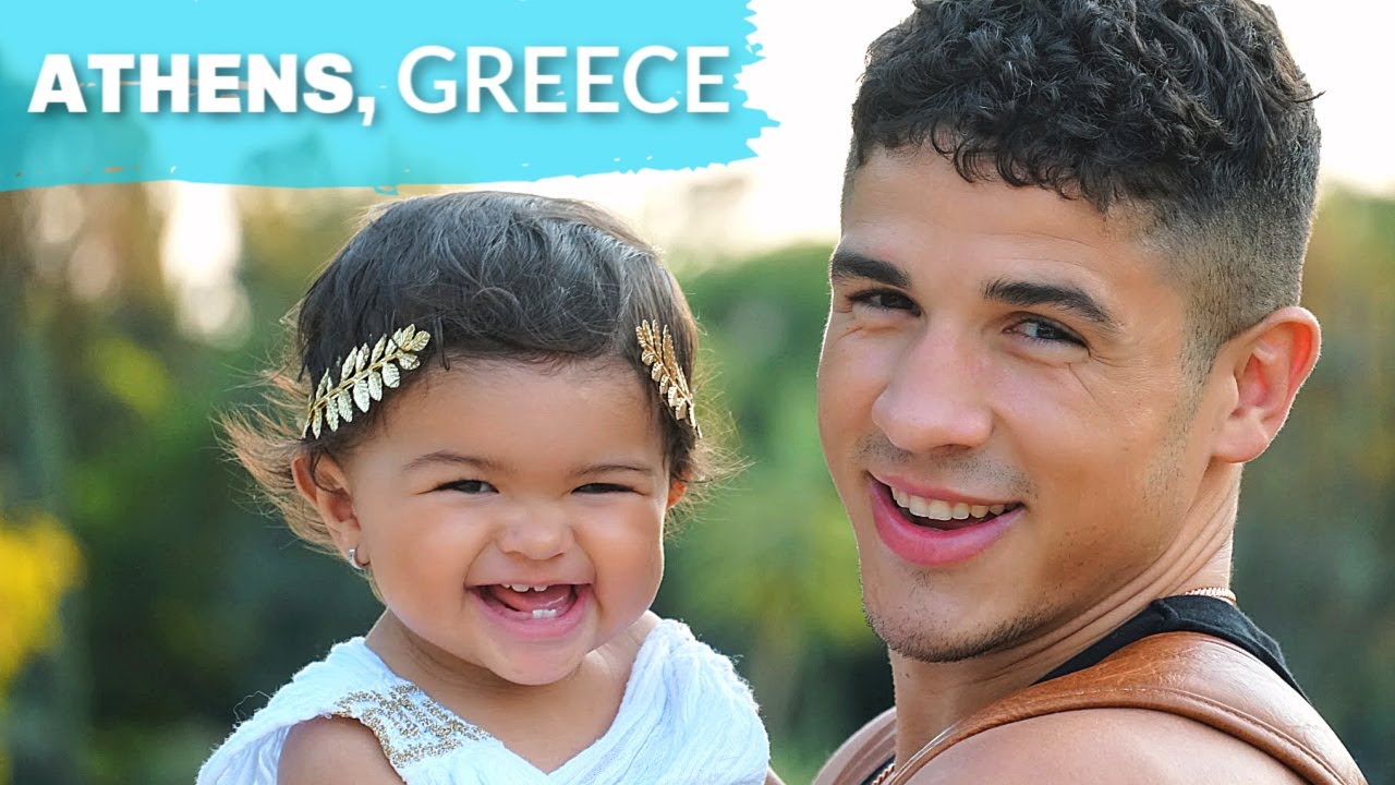 We Turned Our Baby Into A Greek Goddess! Athens Greece With Kids! - YouTube