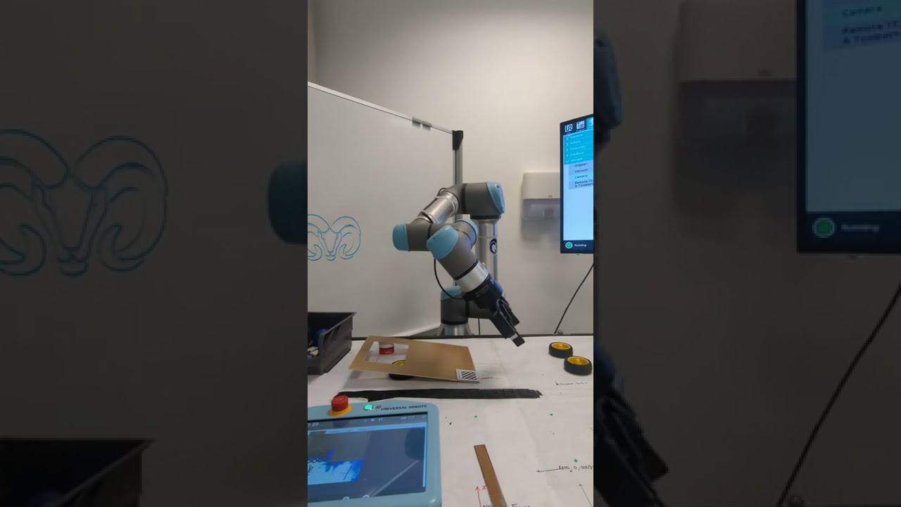 Robotiq wrist - Visual offset - YouTube