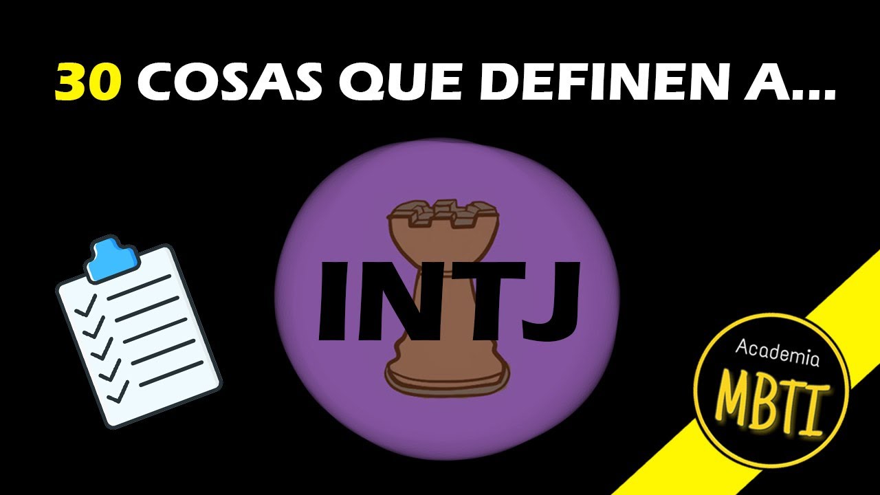 30 SEÑALES de que eres INTJ - MBTI - YouTube