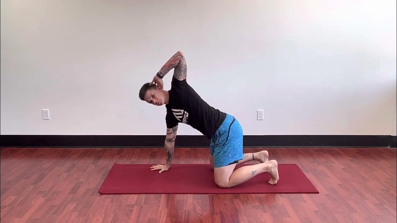 Ppsc Mobility Quadruped T Spine Rotation Youtube