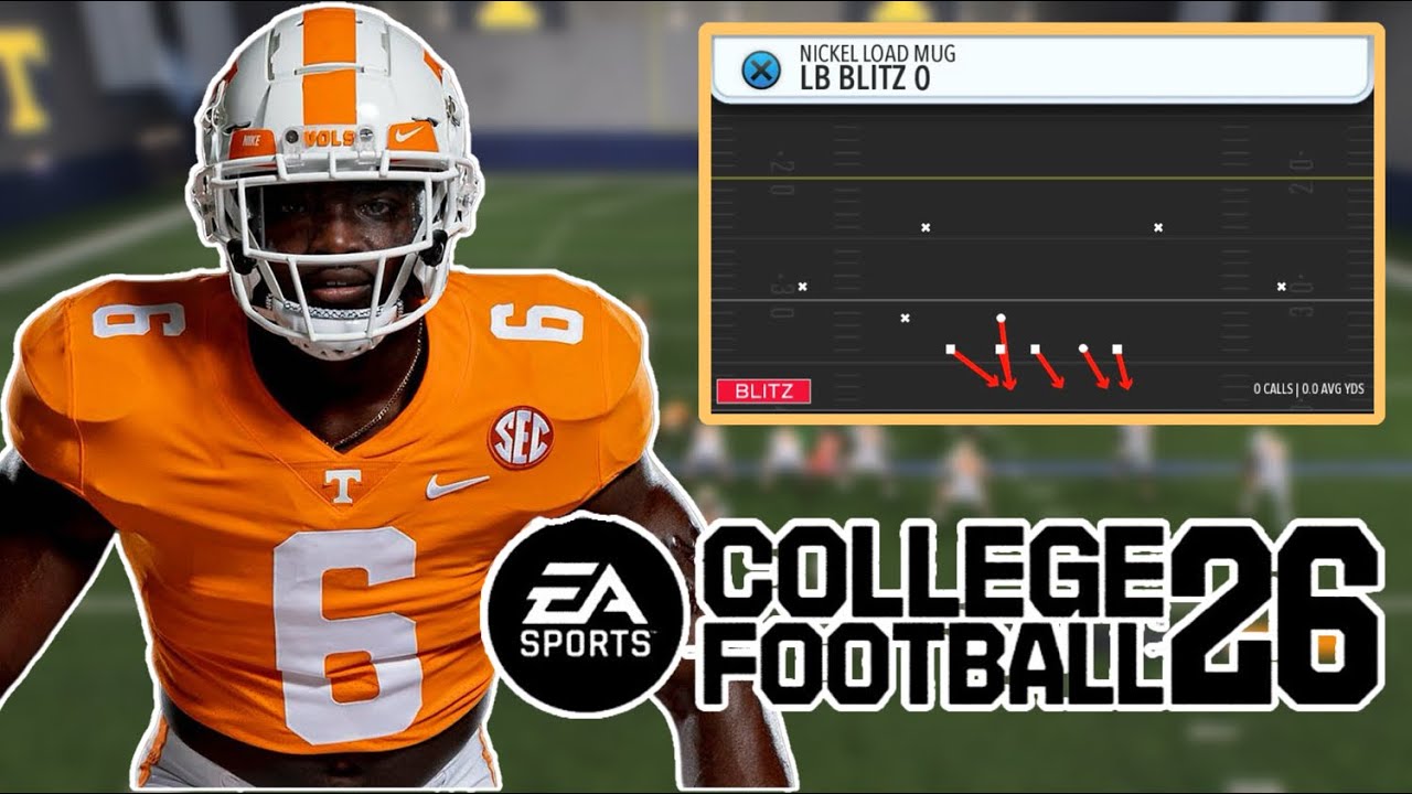 The BEST BLITZ DEFENSE in College Football 26! - YouTube