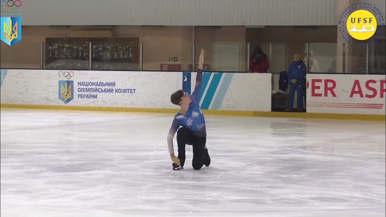 Ivan Shmuratko – 2021/2022 Ukrainian Figure Skating Championships FS ...