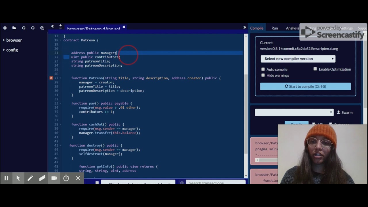 How I Built It: Patreon dApp - YouTube