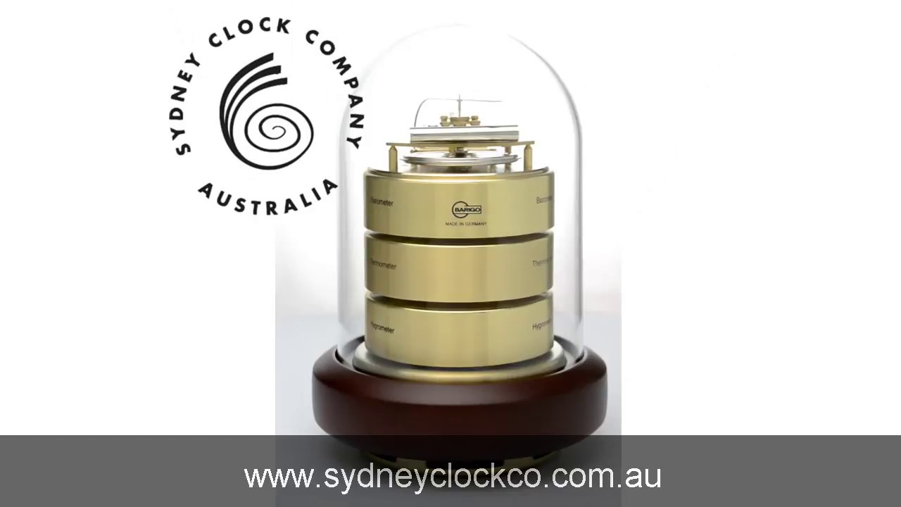 Barigo Brass Weather Station - YouTube