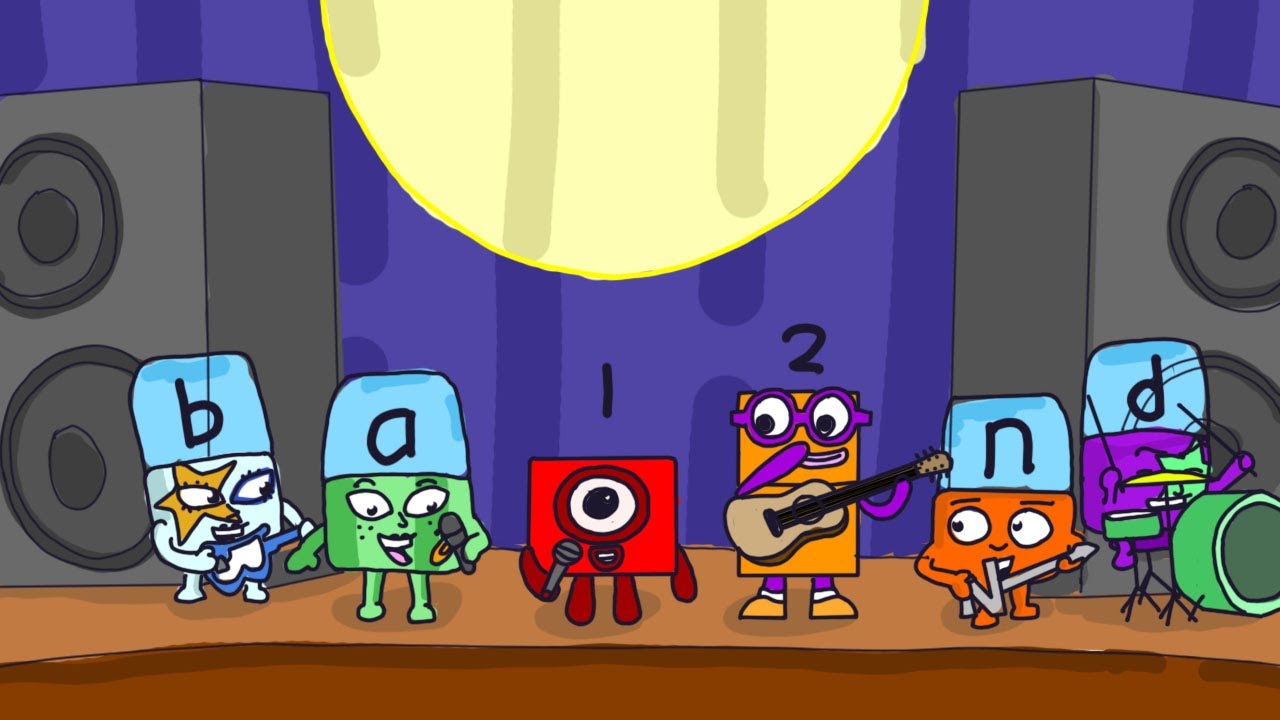 Numberblocks Alphablocks band fan - Numberblocks fanmade coloring story ...