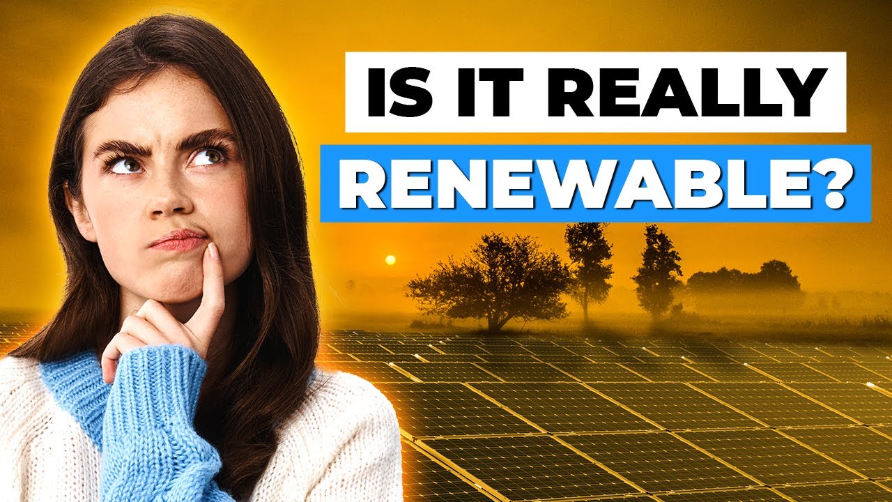 Is Solar Energy Renewable Or Non Renewable Youtube