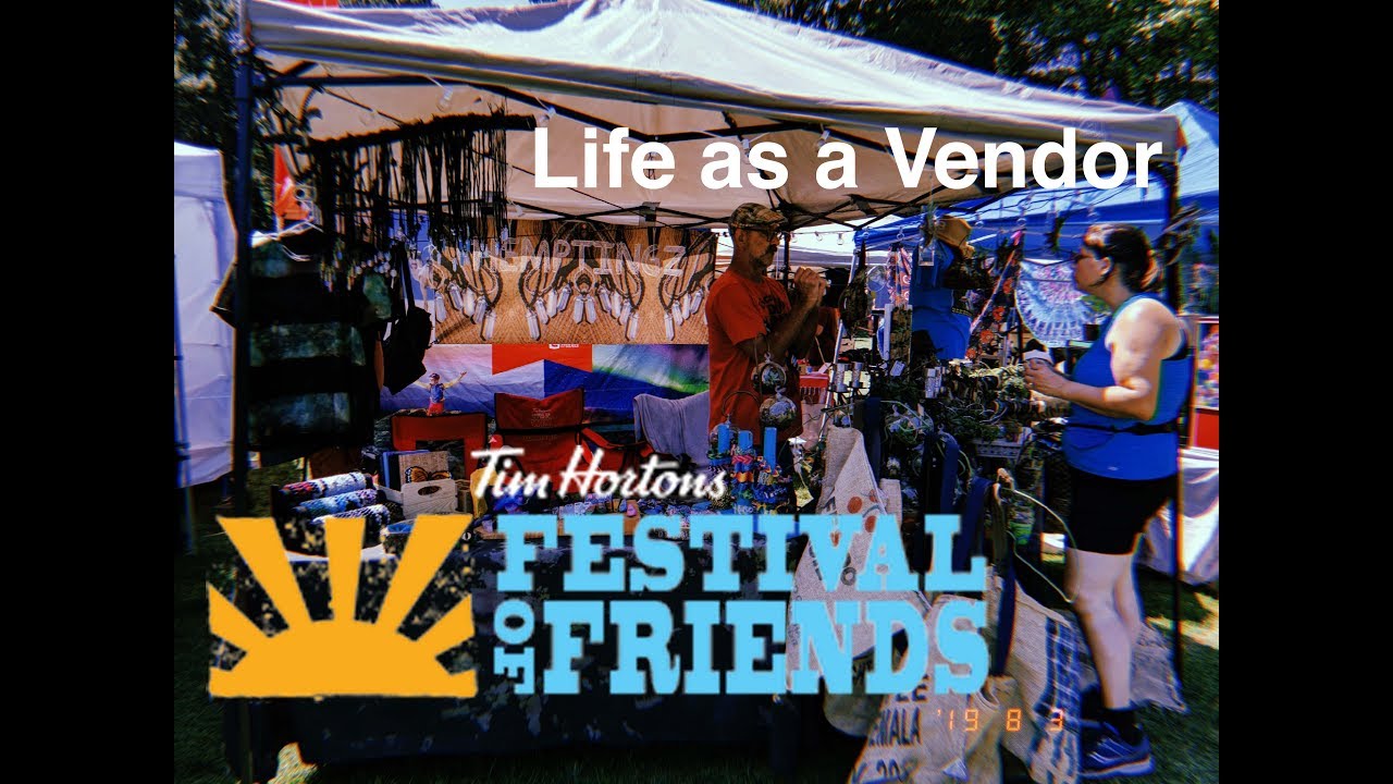 Life as a Vendor: Festival of Friends 2019 - YouTube