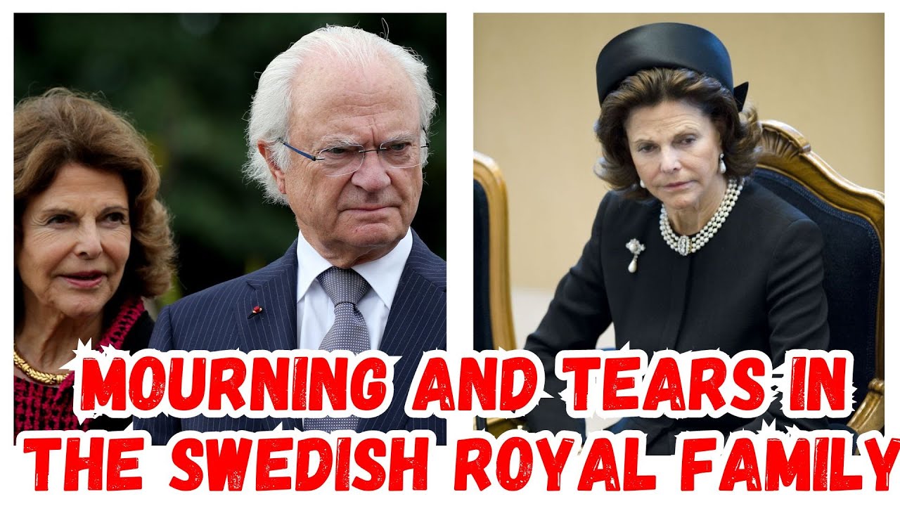 MOURNING AND TEARS IN THE SWEDISH ROYAL FAMILY - YouTube