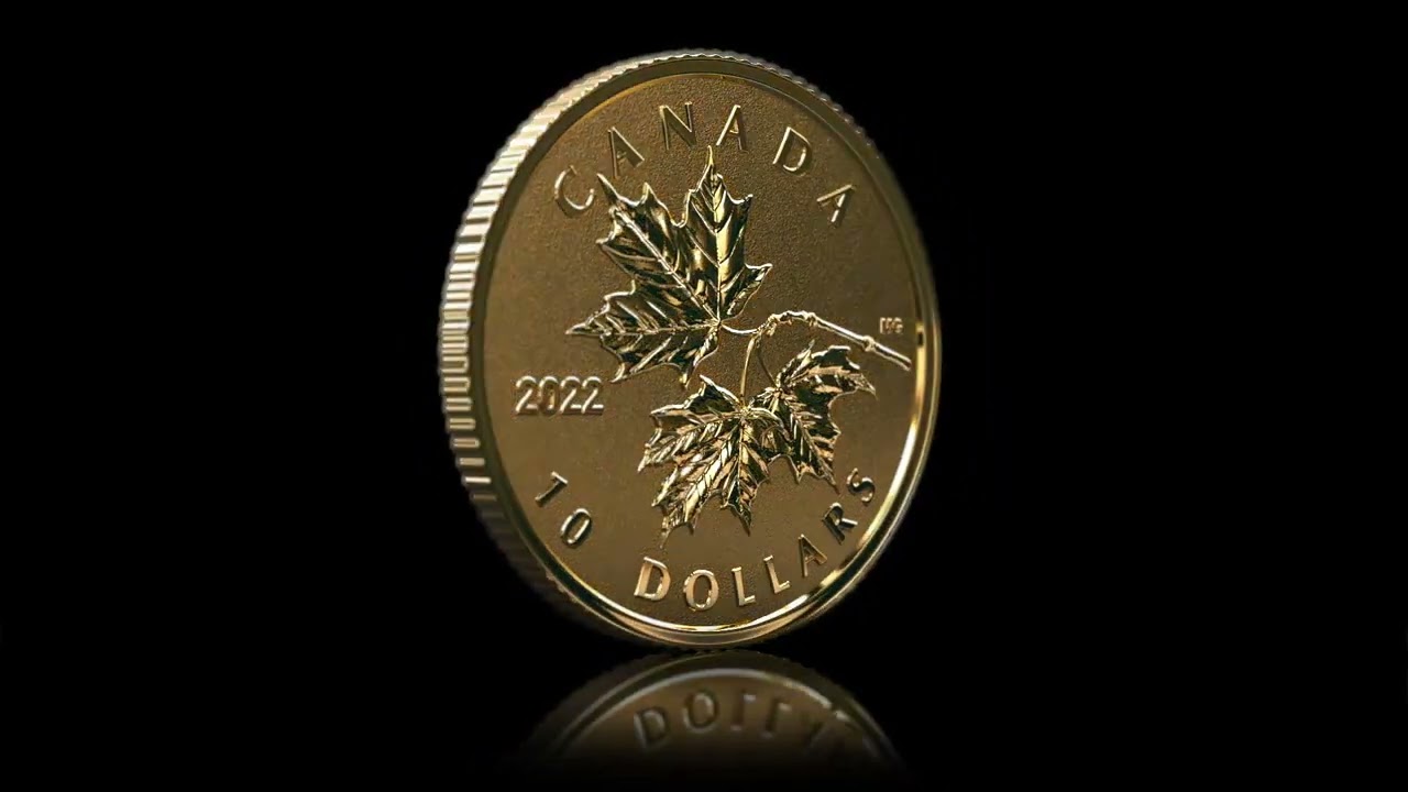 1/20 oz. Pure Gold Coin – Everlasting Maple Leaf – Mintage: 5,000 (2022 ...