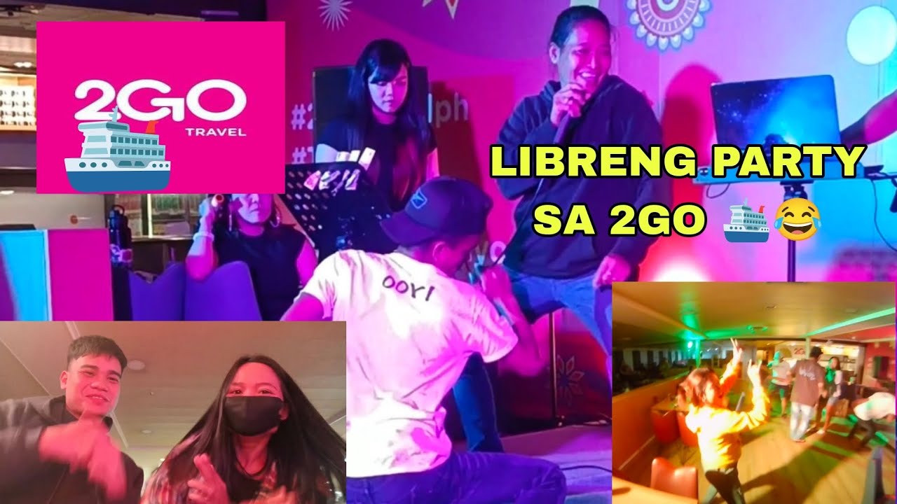 MAYRON PALANG PARTY SA 2GO 😍 sulit nga yung bayad ng pamasahe mo dito ...