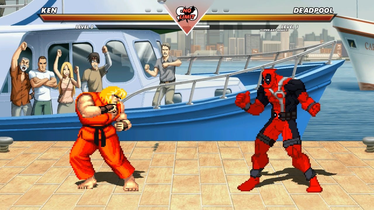 KEN vs DEADPOOL - Street fighter vs Marvel Universe | DEATH BATTLE‼️ ...