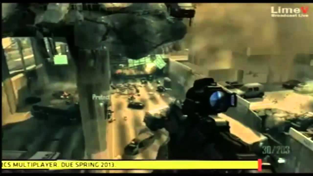 Call Of Duty Black ops 2-Démo de gameplay E3 - YouTube