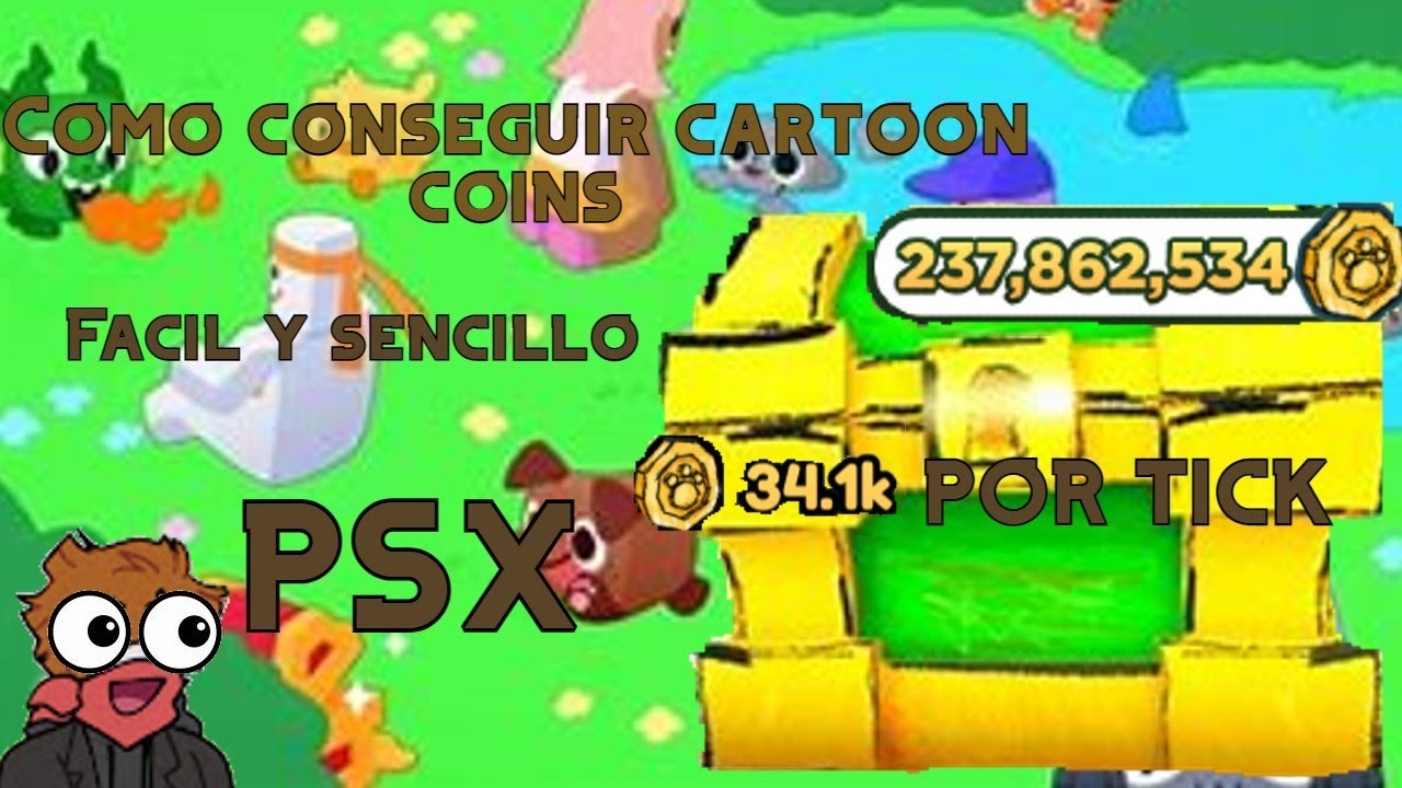 🪙 ️Como conseguir cartoon coins en pet simulator X 2023🪙 ️ - YouTube