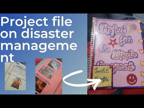 Project file on disaster management ☺️☺️ - YouTube