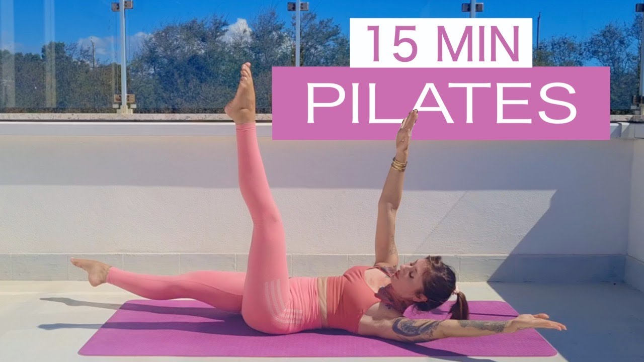 15 MIN FULLBODY WORKOUT ♡ Pilates Circuit w/ 30/10 timer (no talking ...