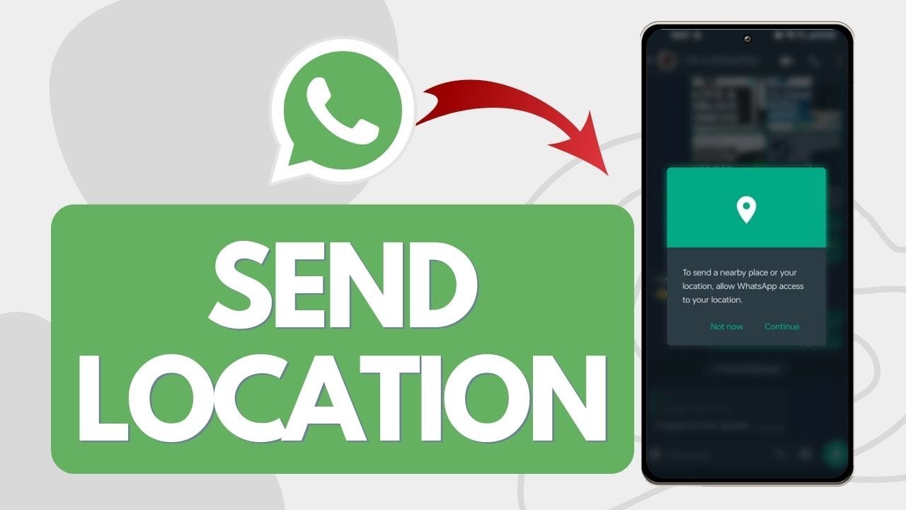 How to Send Location on Whatsapp (Quick guide) - YouTube