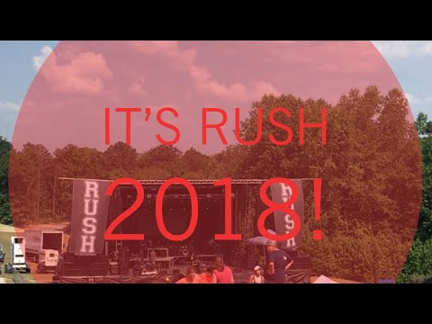 It’s Rush 2018!