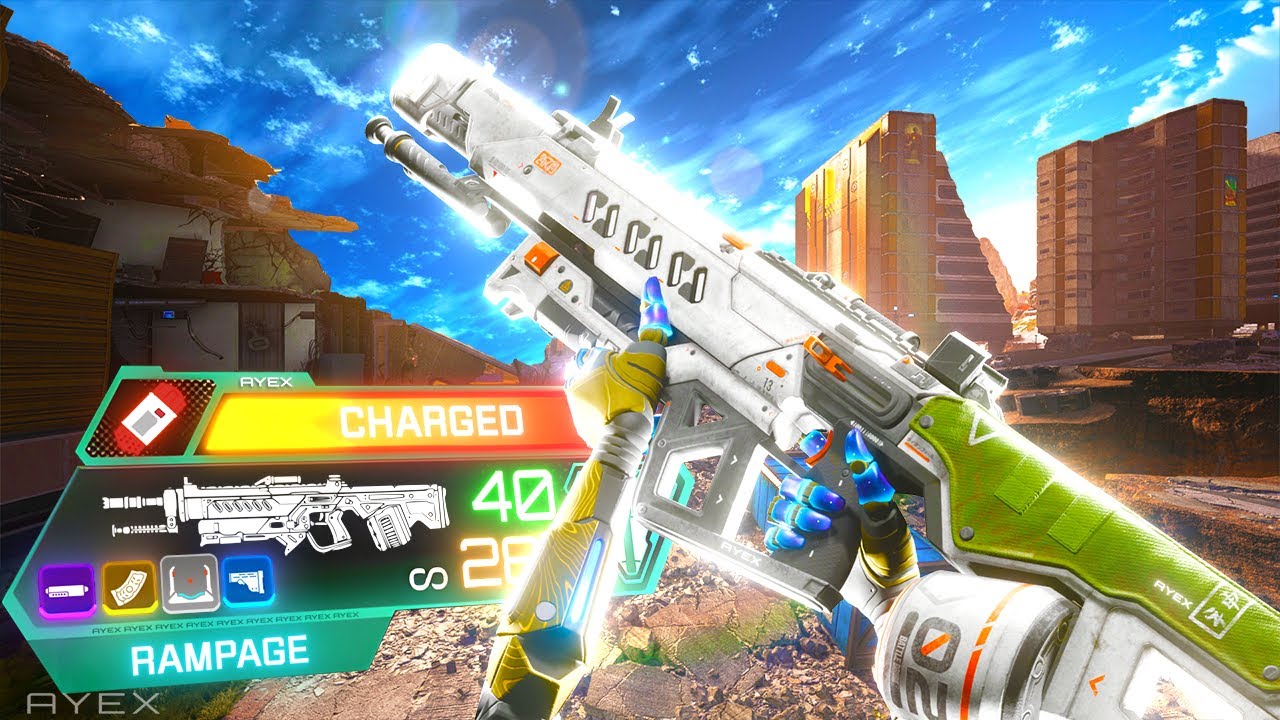 *new* BUFFED MAX Charge Rampage has the Fastest Fire Rate in Apex ...