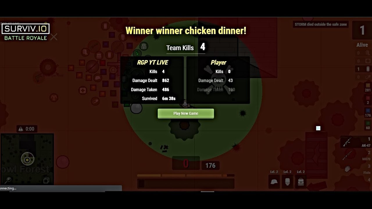 Surviv.io Winner Winner Chicken Dinner - YouTube