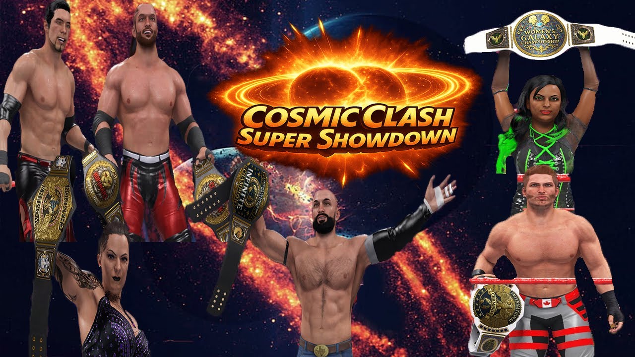 ICW: Cosmic Clash Super Showdown Julio 25 de 2025 Full Show GOLDEN RUSH ...