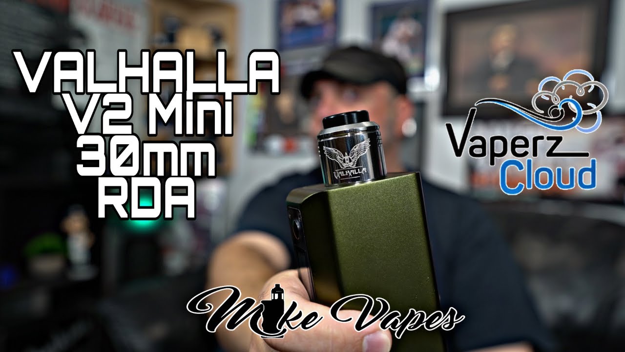Crazy Clouds! - Valhalla v2 Mini 30mm RDA! - Vaperz Cloud - YouTube