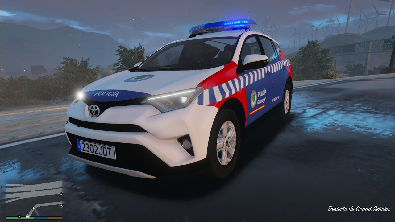 GTA V - Toyota RAV4 Police/Policía Local Galapagar - YouTube