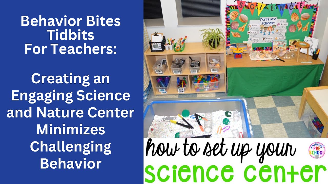 Tidbits for Teachers: Creating an Engaging Science and Nature Center ...
