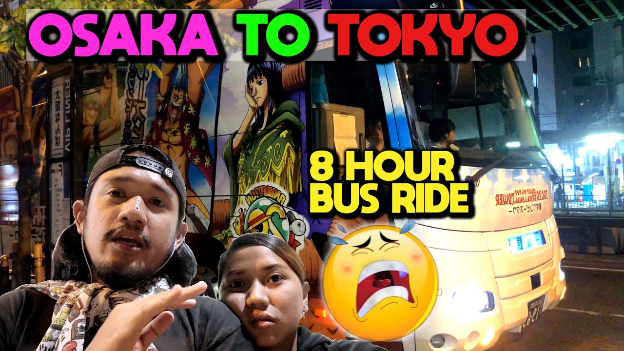 Japan Night Bus - Osaka to Tokyo | VIP Villa Namba - YouTube