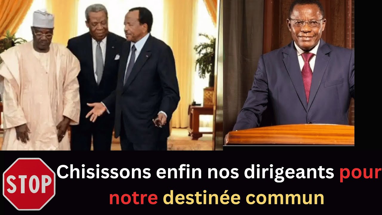 choisissons en fin des dirigeants que nous meritons - YouTube