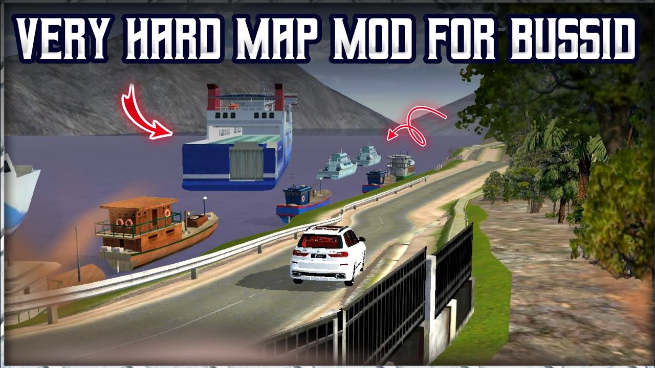 Very hard map mod for bussid। Bussid hard map mod। Gamerz pro ...