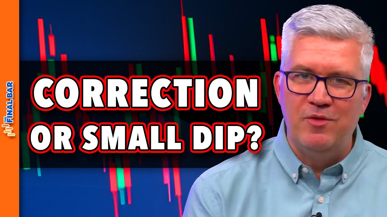 Distribution Days vs Corrections: What's the Difference? - YouTube