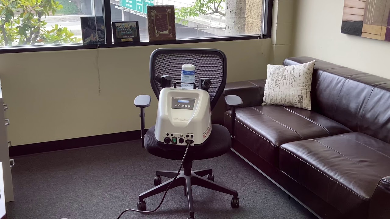 Medibios - H202 Micro-Nebulizer Disinfection Machine - YouTube