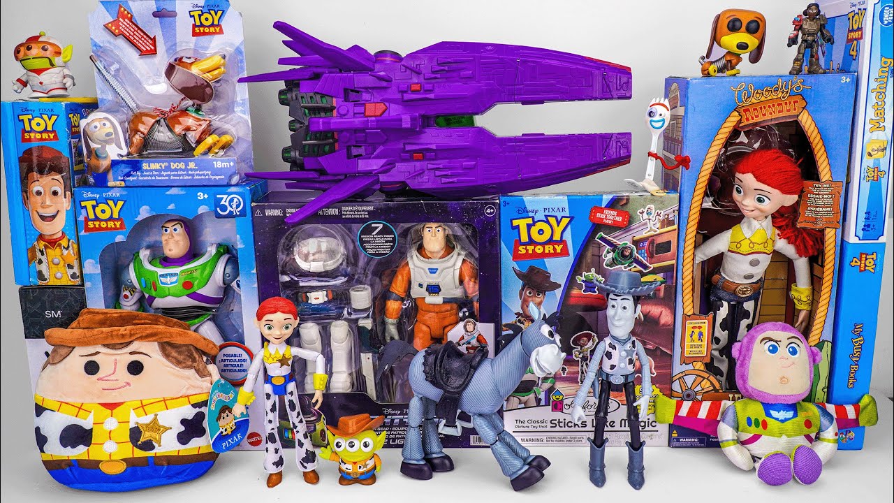 Pixar Toy Story Collection Unboxing Review | Buzz Lightyear & Mega ...
