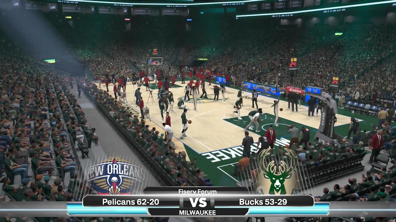 NBA 2K24|Eras Sim|2016 NBA Finals Game 6|1. New Orleans Pelicans at 2 ...