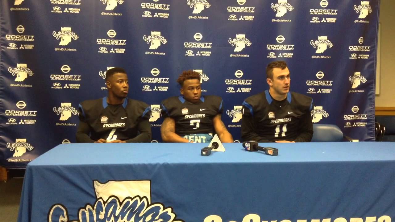 Gary Owens, Travis Starks and Matt Adam post game press conference ...