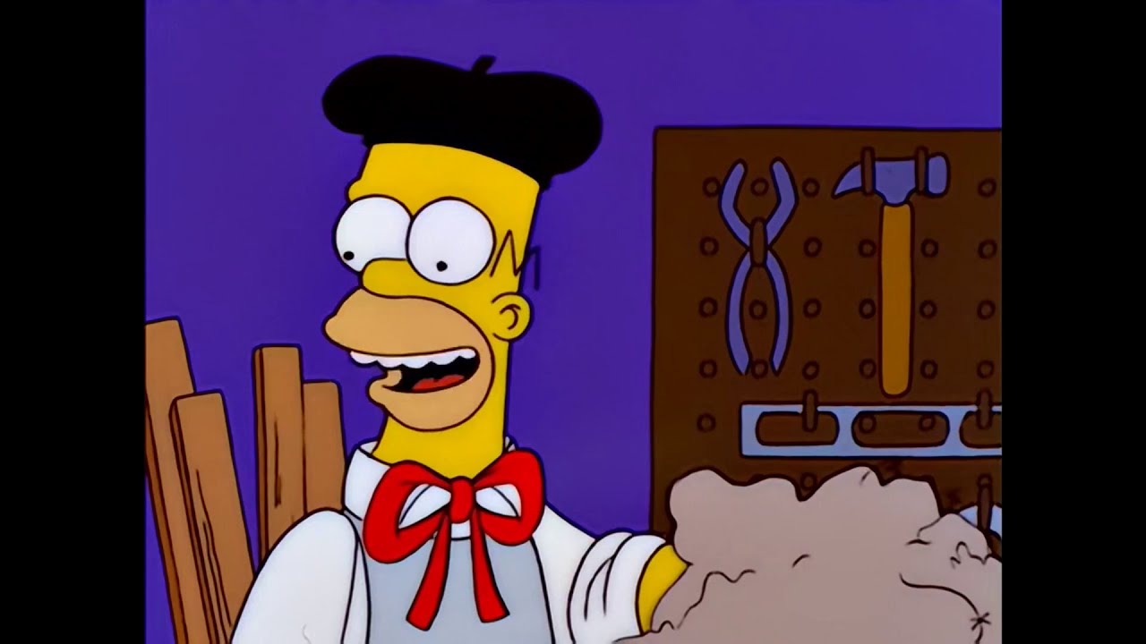 The Simpsons - Homer The Artist - YouTube
