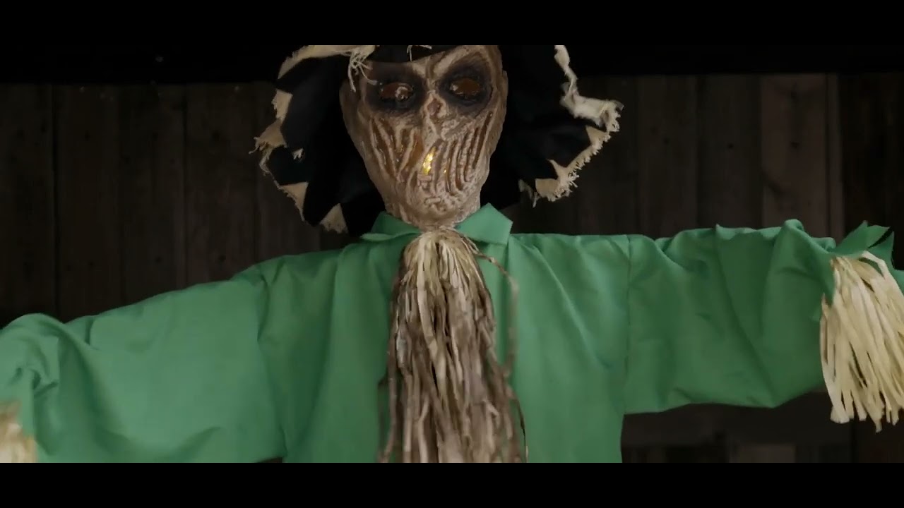 Terrifying 6ft Light-Up Hanging Scarecrow - Perfect for Your Haunted ...