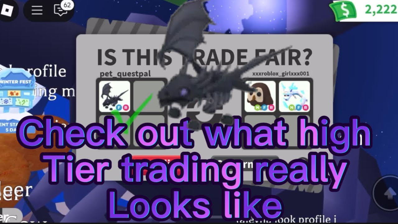 Trading in adopt me/high tier pet trades in adopt me - YouTube