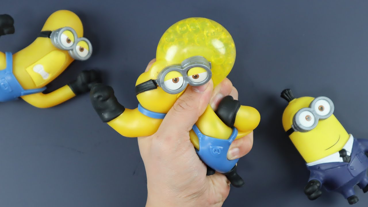 MEGA MINIONS【SQUEEZE TOY】DESPICABLE ME4 ASMR - YouTube
